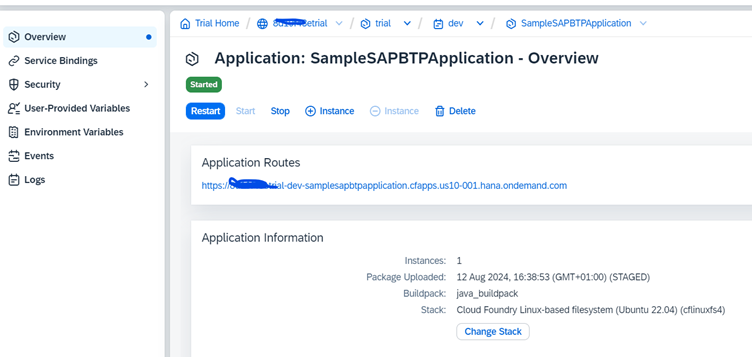 Microservice In SAP - BTP Cloud Foundry